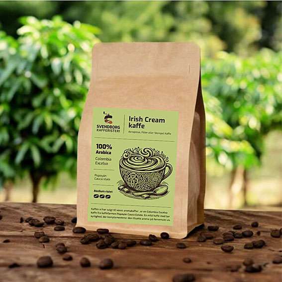 Irish Cream kaffe | Kaffebønner med smag af irish coffee | Aroma kaffe ...