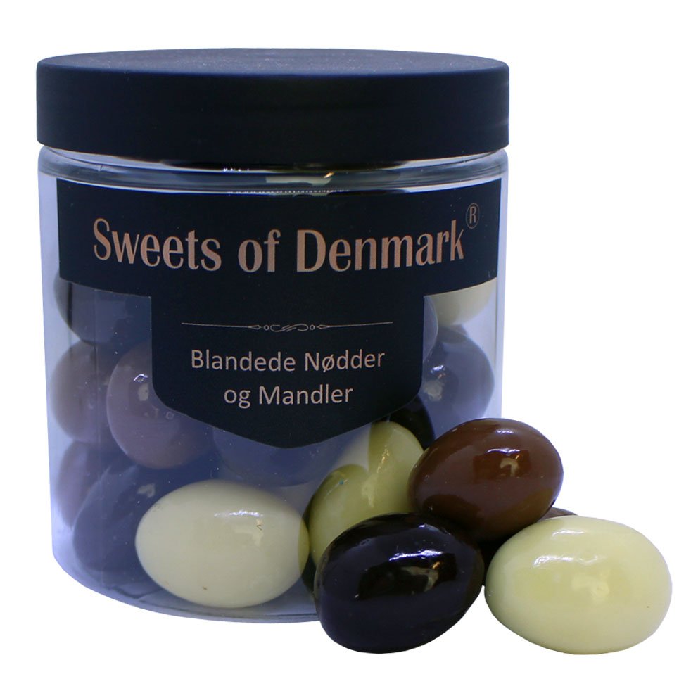 Chokolademandler og Nødder - Sweets of Denmark